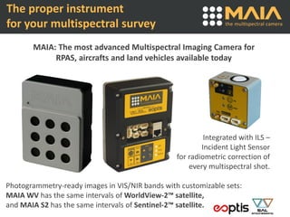 MAIA - the multispectral camera | PPT