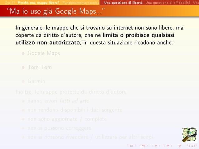 Cartografia e GIS Open Source: da OpenStreetMap a GeoBase | PPT