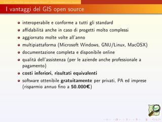 Cartografia e GIS Open Source: da OpenStreetMap a GeoBase | PDF