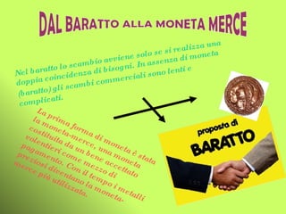 Presentazione Moneta Diritto | PPT