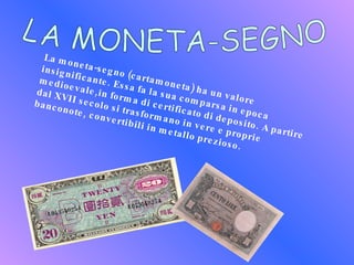 Presentazione Moneta Diritto | PPT