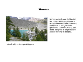 Le morene | PPT