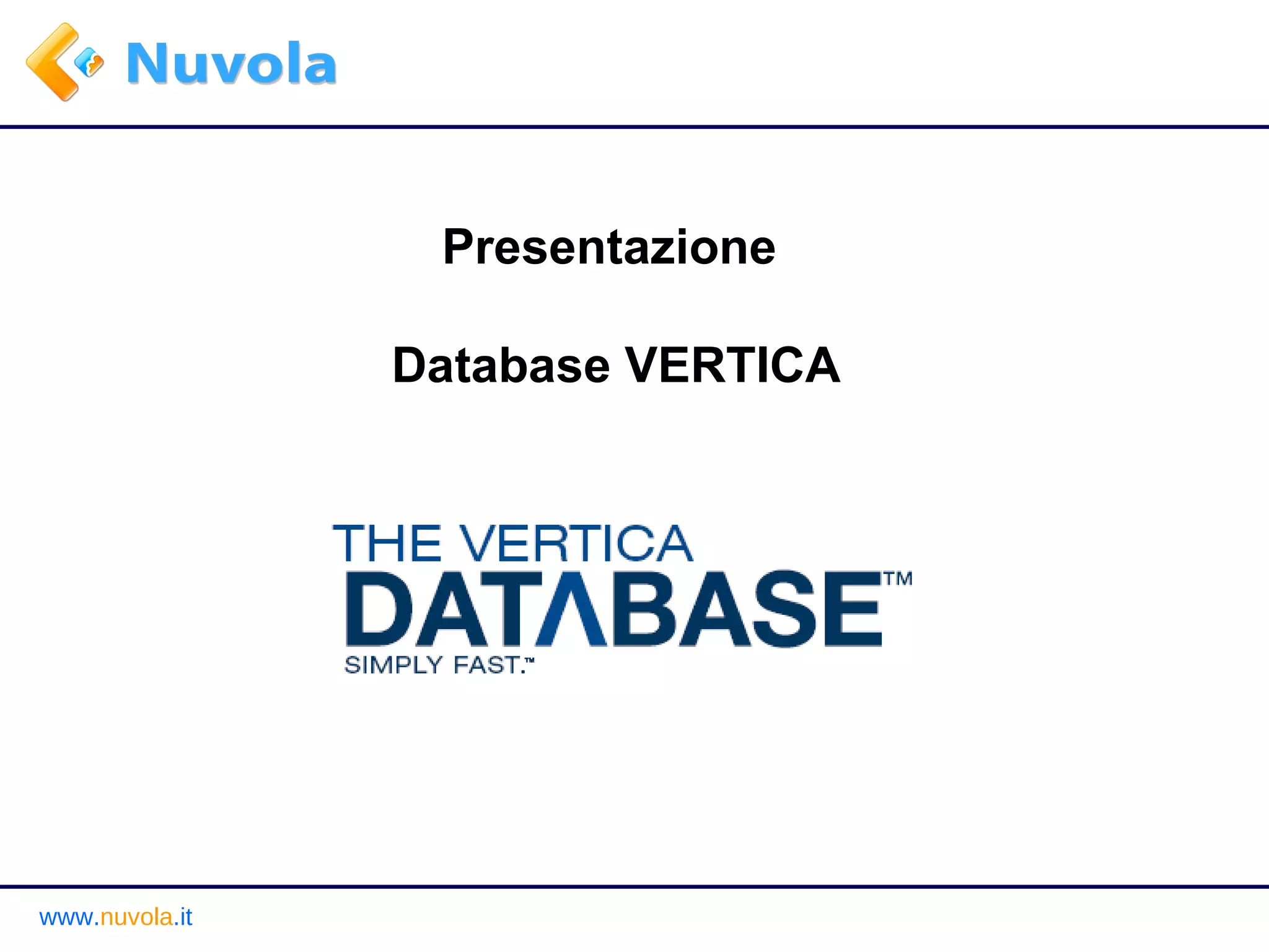 Presentazione Nuvola Vertica Full New | PPT
