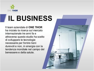 Presentazione one thor arcobaleno | PDF