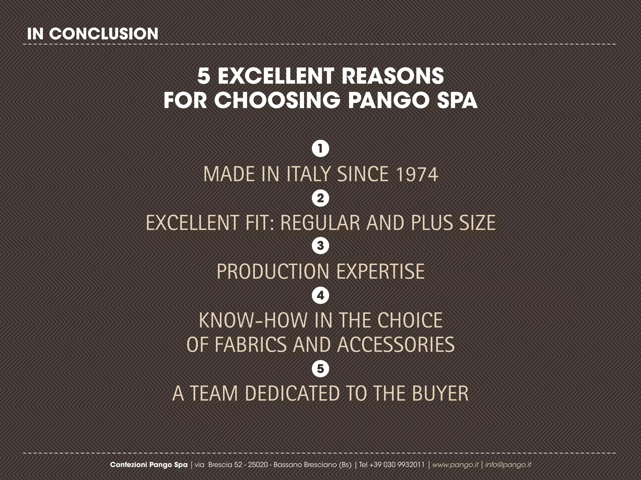 Company profile Pango Spa - english | PPT