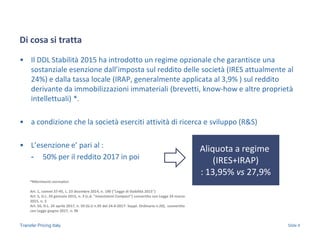 A Patent Box Presentation. | PPT