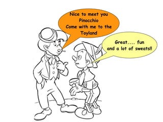 Presentazione personaggi pinocchio | PPTX