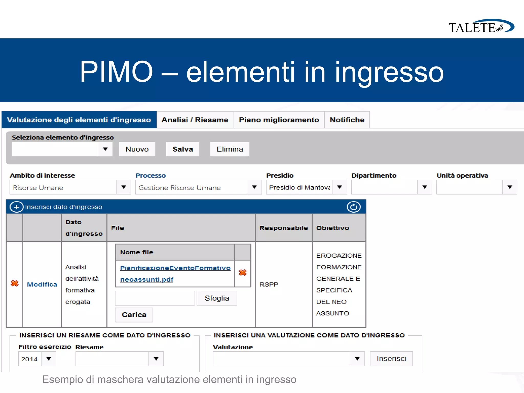 Presentazione pimo | PPTX