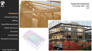 Ergodomus Timber Engineering: project portfolio | PPTX
