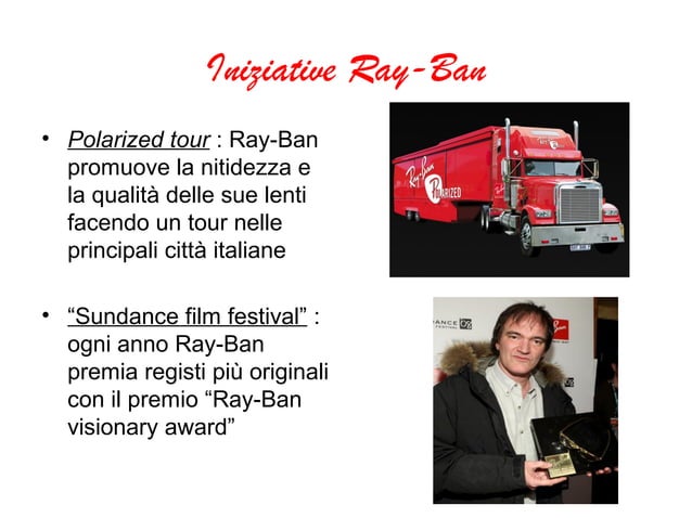 Presentazione Ray Ban | PPT