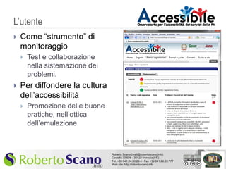 Accessibilità: dalle norme alle buone pratiche | PDF | Web Design and ...