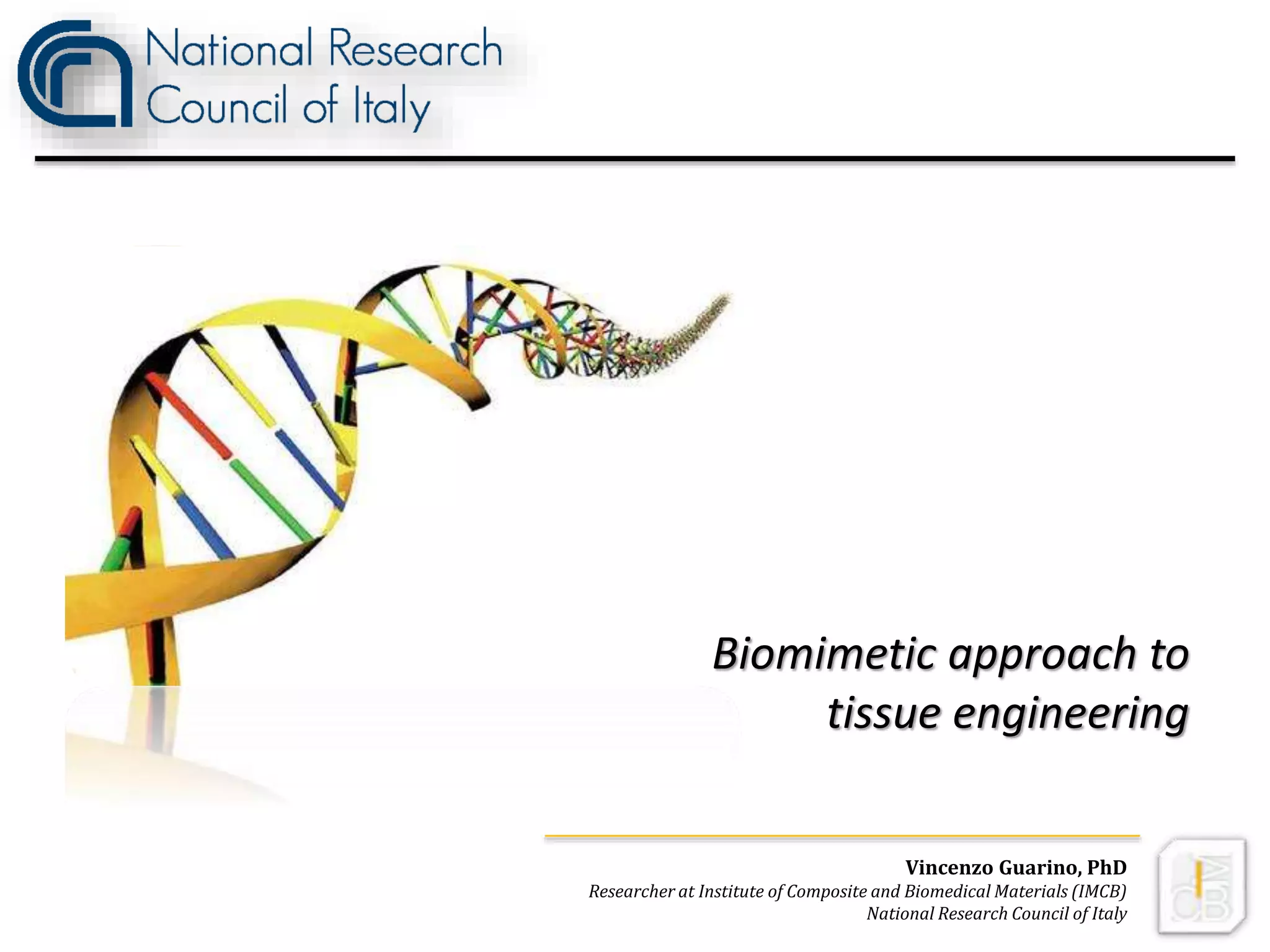 Self assembly technique in rigenerative medicine | PPTX