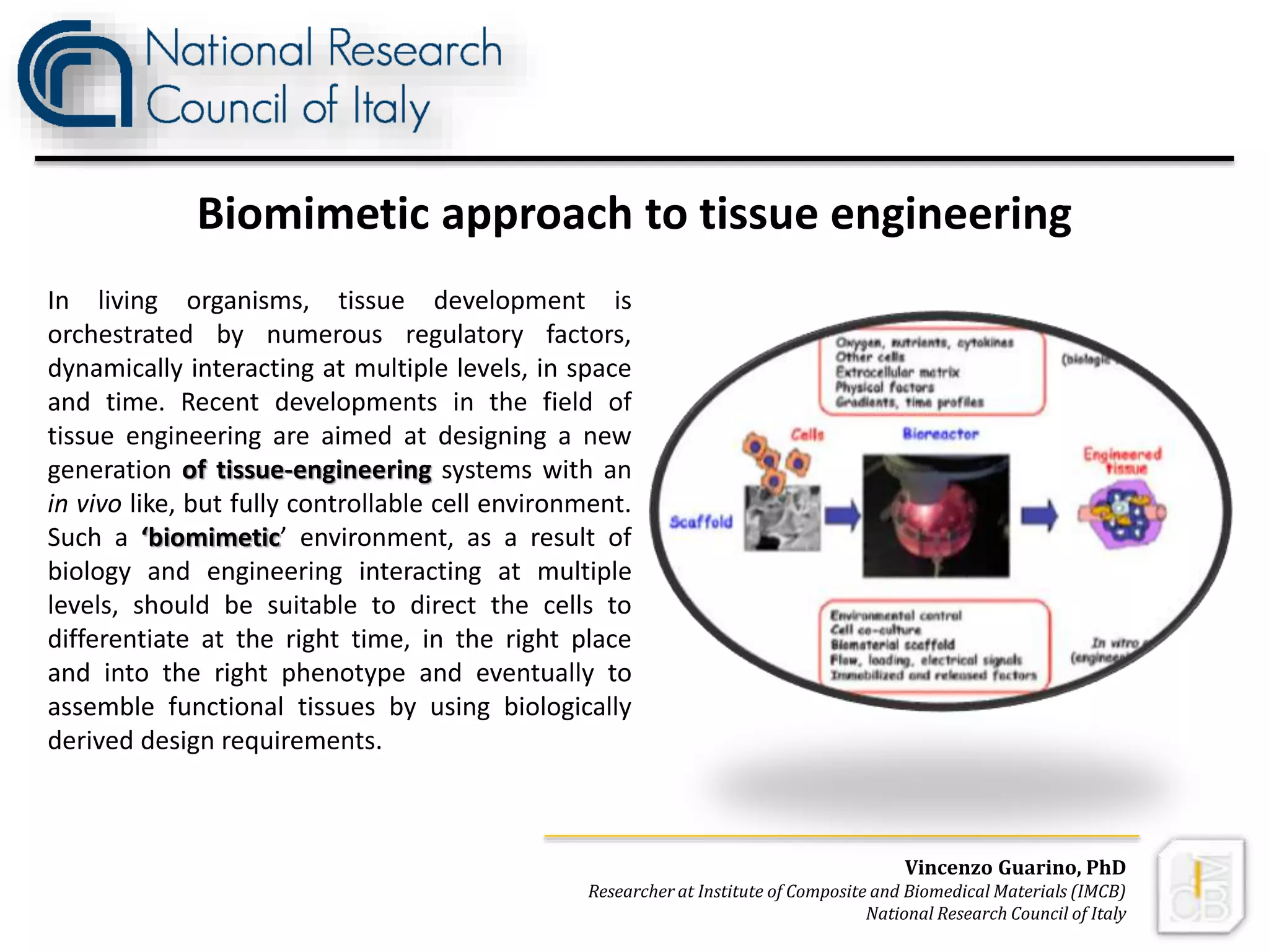 Self assembly technique in rigenerative medicine | PPTX