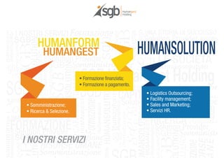 Presentazione SGB Humangest Holding | PDF