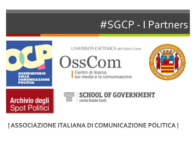 Presentazione #SGCP | PPT