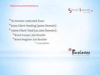 Presentazione Servizi Internet | PPTX