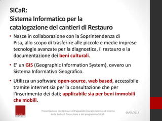 Presentazione sicar | PPTX | Technology & Computing