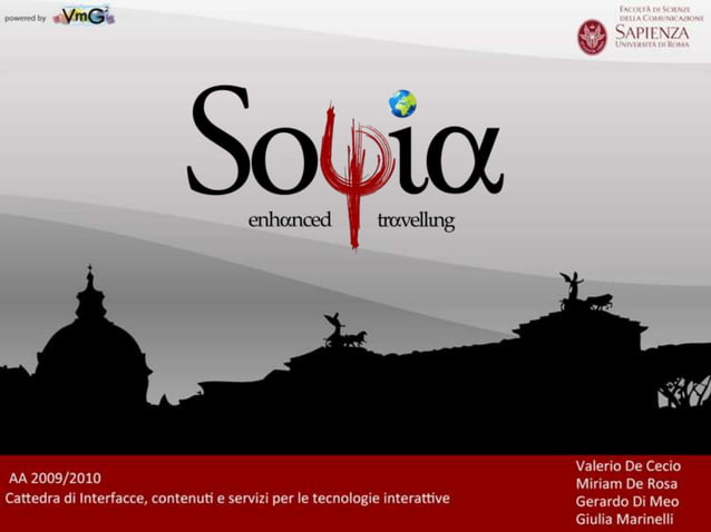 Sofia - Enhanced Traveling | PPT