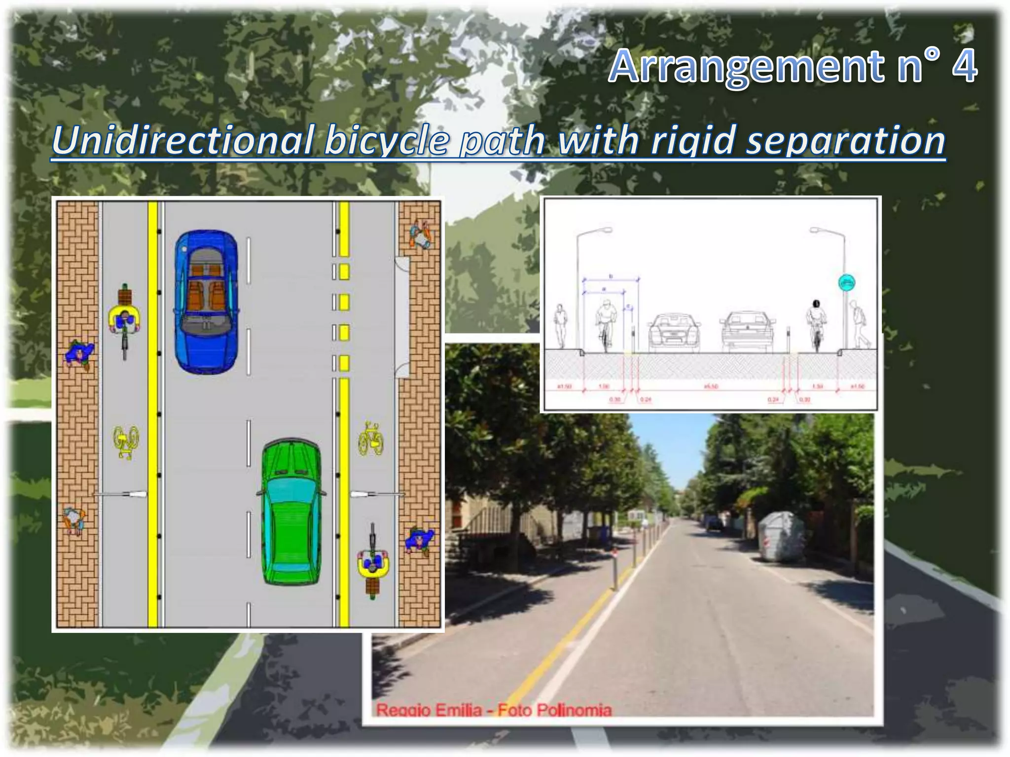 Pedestrian and bicycle path | PPTX