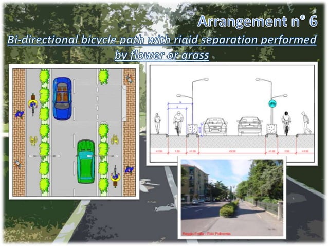 Pedestrian and bicycle path | PPTX