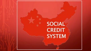 social credit system cinese | PPT