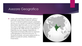 Prezantare India powerpoint facuta de Geany morandi | PPT