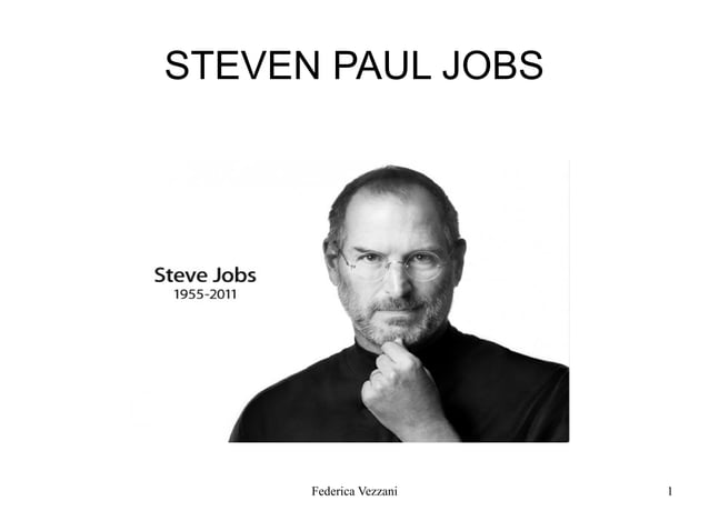Presentazione steve jobs | PPT
