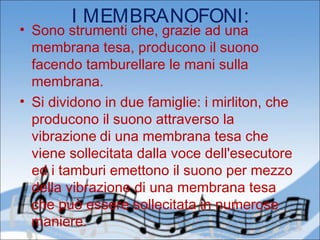 Presentazione sugli strumenti musicali Alessia. | PPT