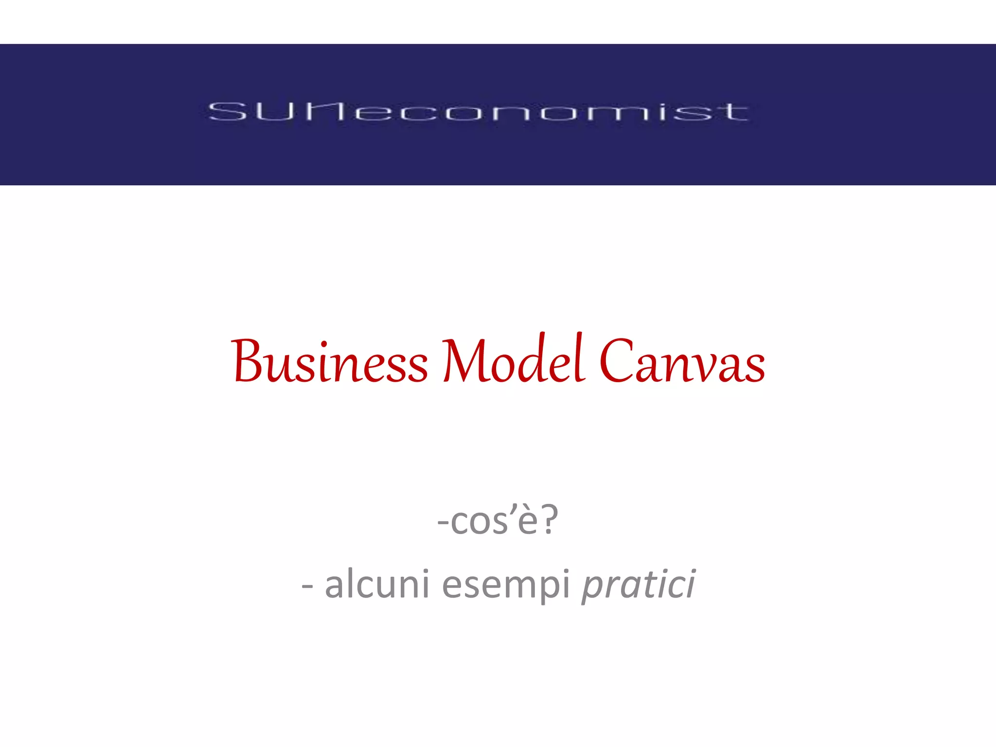 Business Model Canvas - Definition & Some examples | PPTX