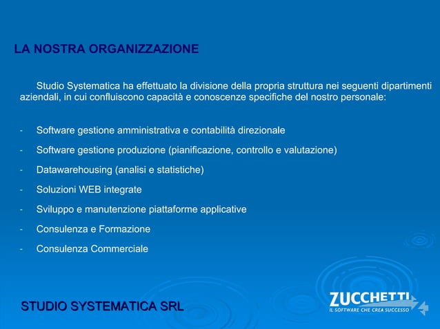 Presentazione systematica | PPT