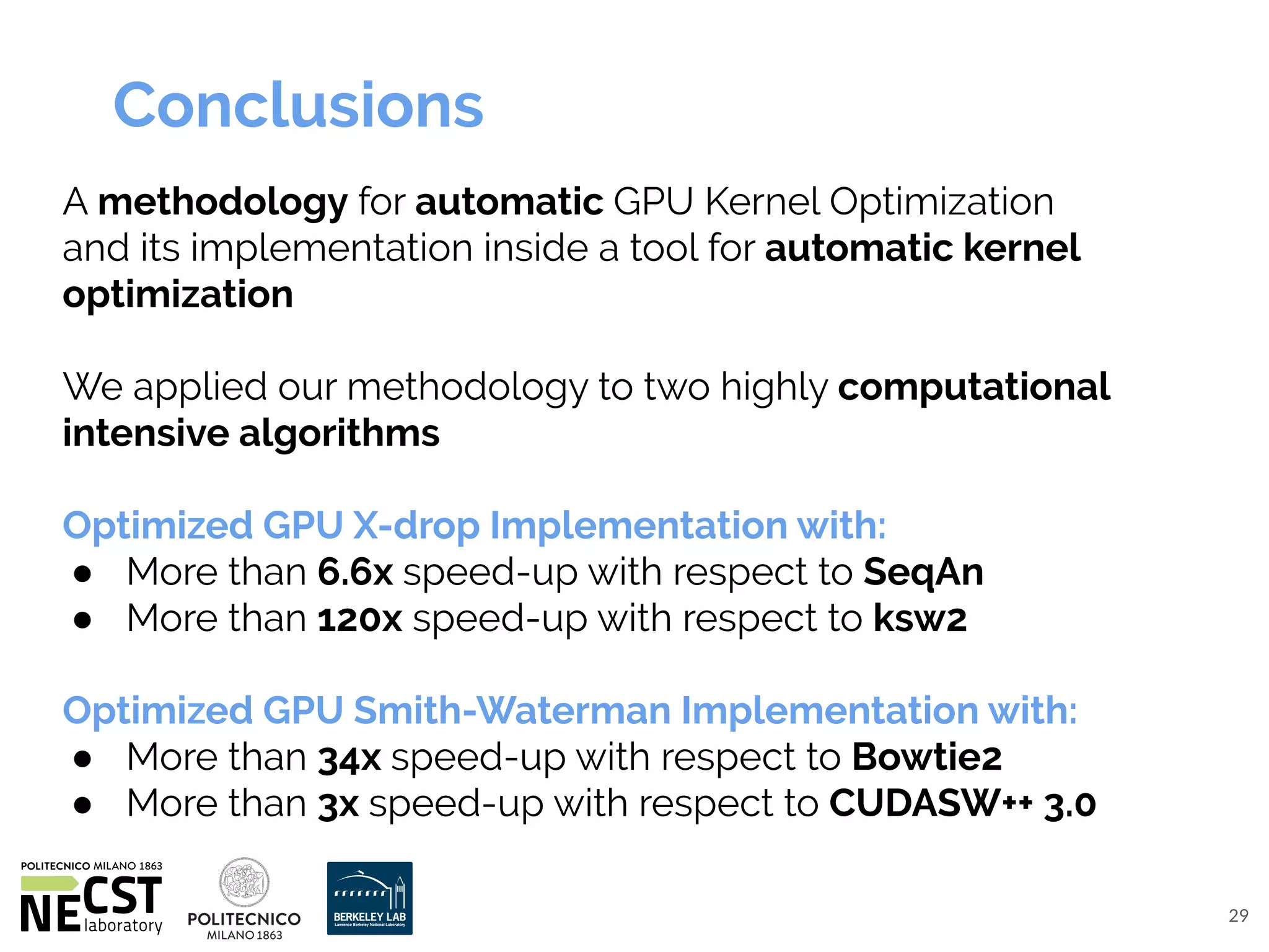A Methodology for Automatic GPU Kernel Optimization | PDF