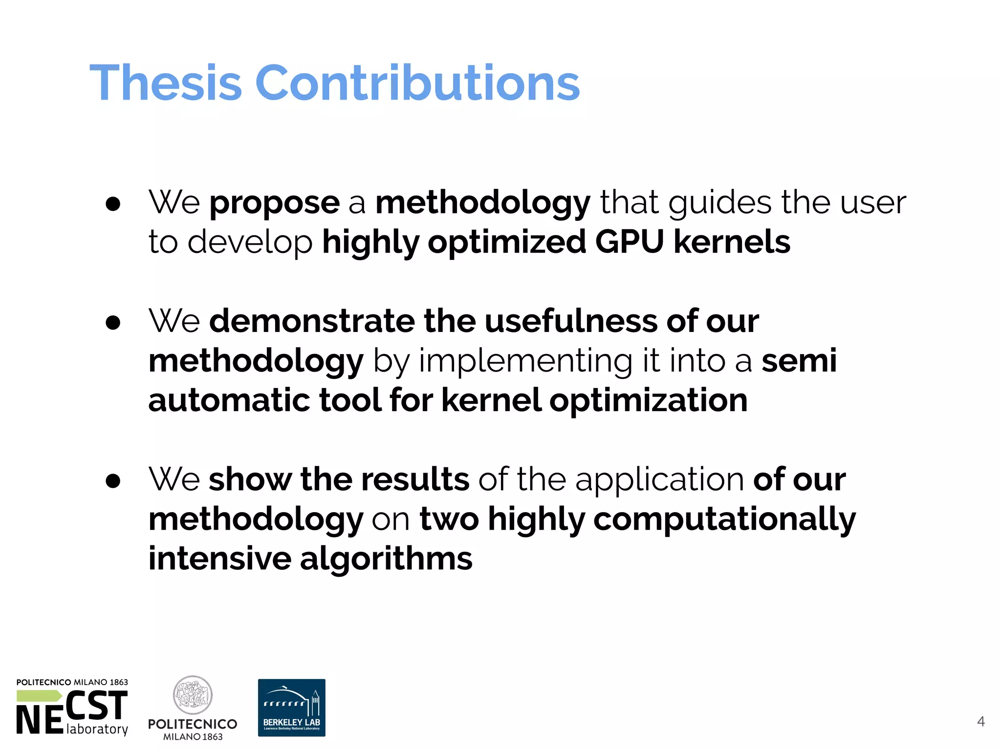 A Methodology For Automatic Gpu Kernel Optimization Ppt