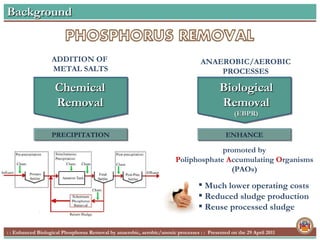 Enhanced Biological Phosporous Removal by Anaerobic and Aerobic/Anoxic ...