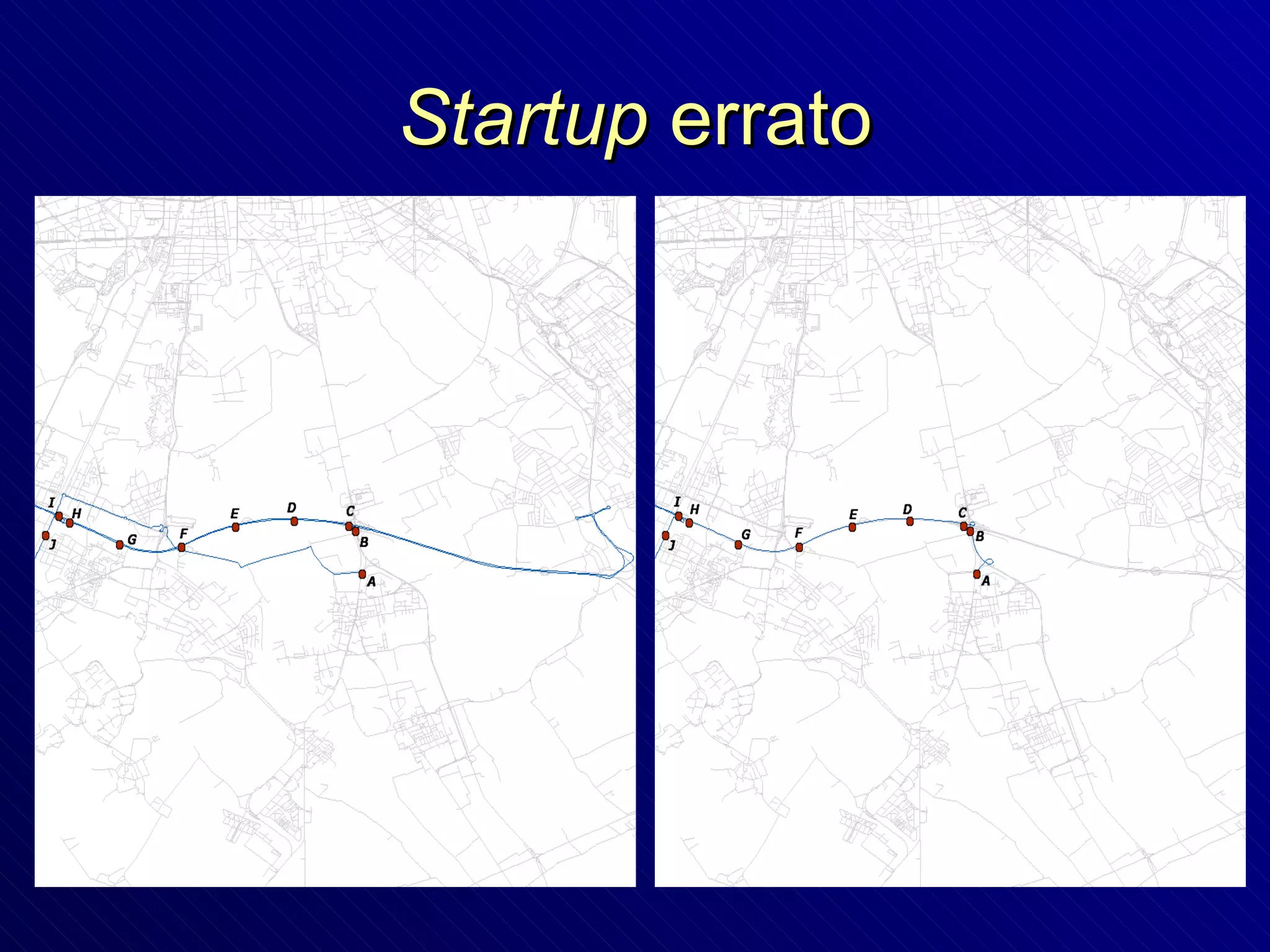 Un algoritmo di Map-Matching su reti stradali complesse | PPT