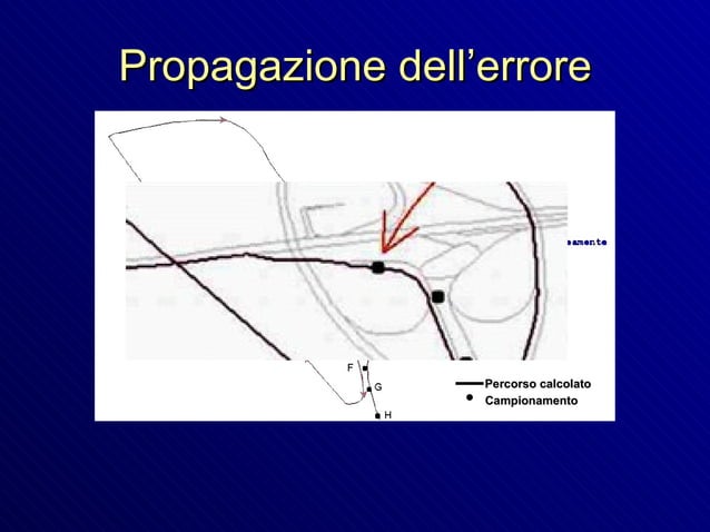 Un algoritmo di Map-Matching su reti stradali complesse | PPT