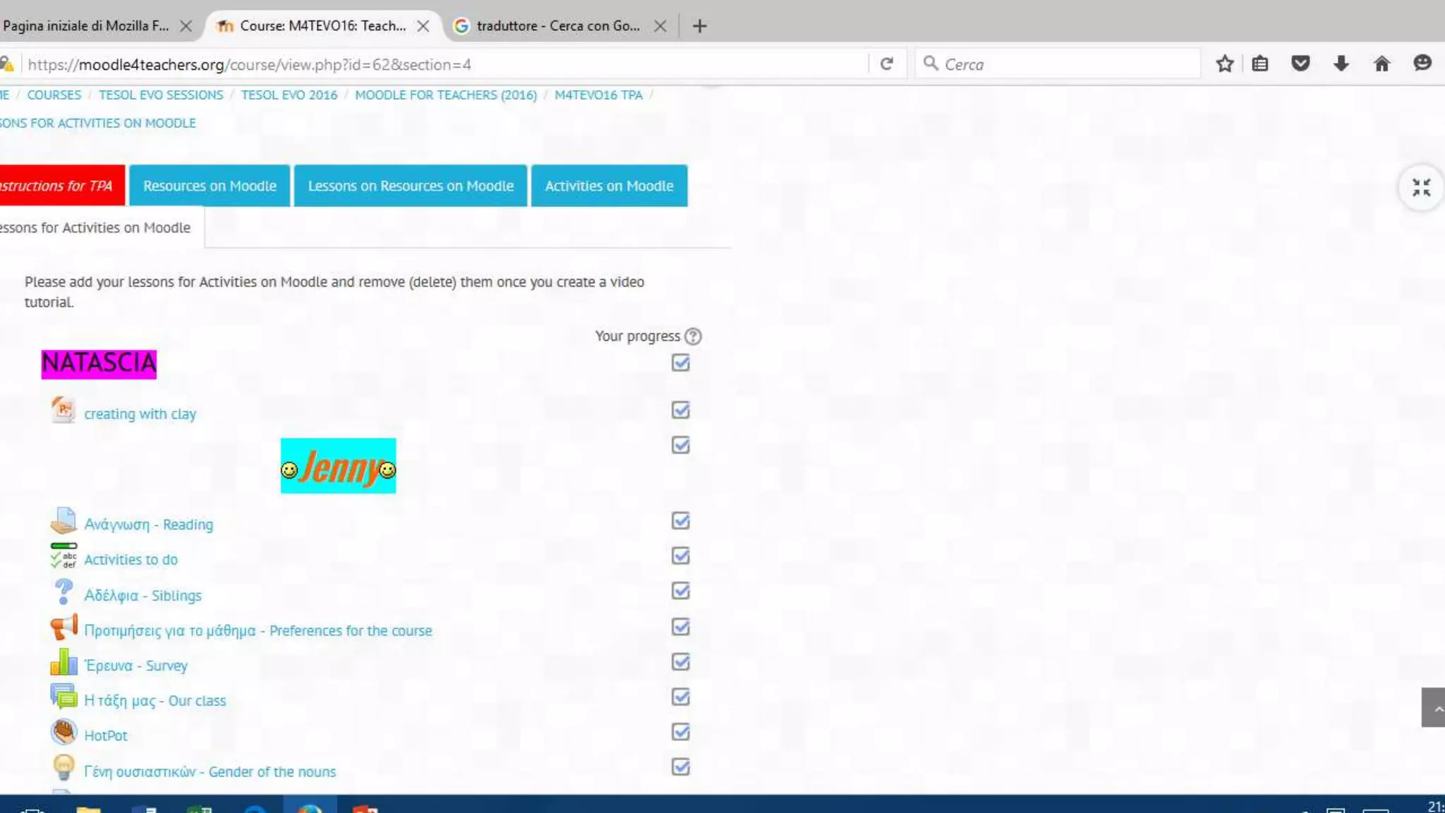 tutorial activities | PPTX