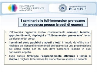 Presentazione unie campus | PPT