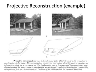 Structure and Motion - 3D Reconstruction of Cameras and Structure | PDF