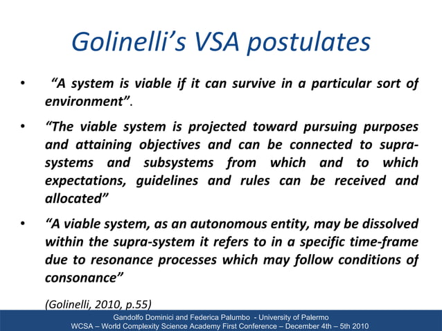 A Viable System View of the Japanese Lean Production System | PPT