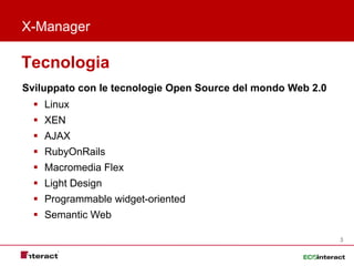 Presentazione X Manager | PDF