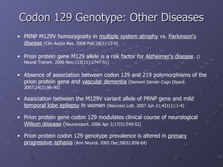 malattie prioniche | PPT