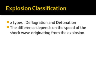 Fire extinguishers Ecaro-25 as explosion suppression | PPT | Chemistry ...