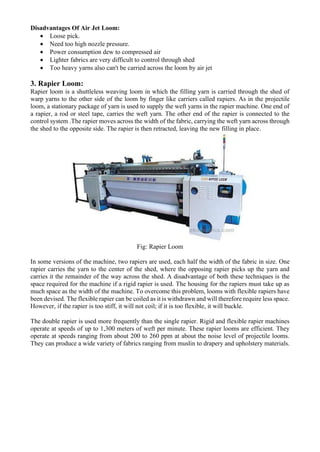 Present Condition/Scenario of Modern Loom in Bangladesh | PDF | Free ...