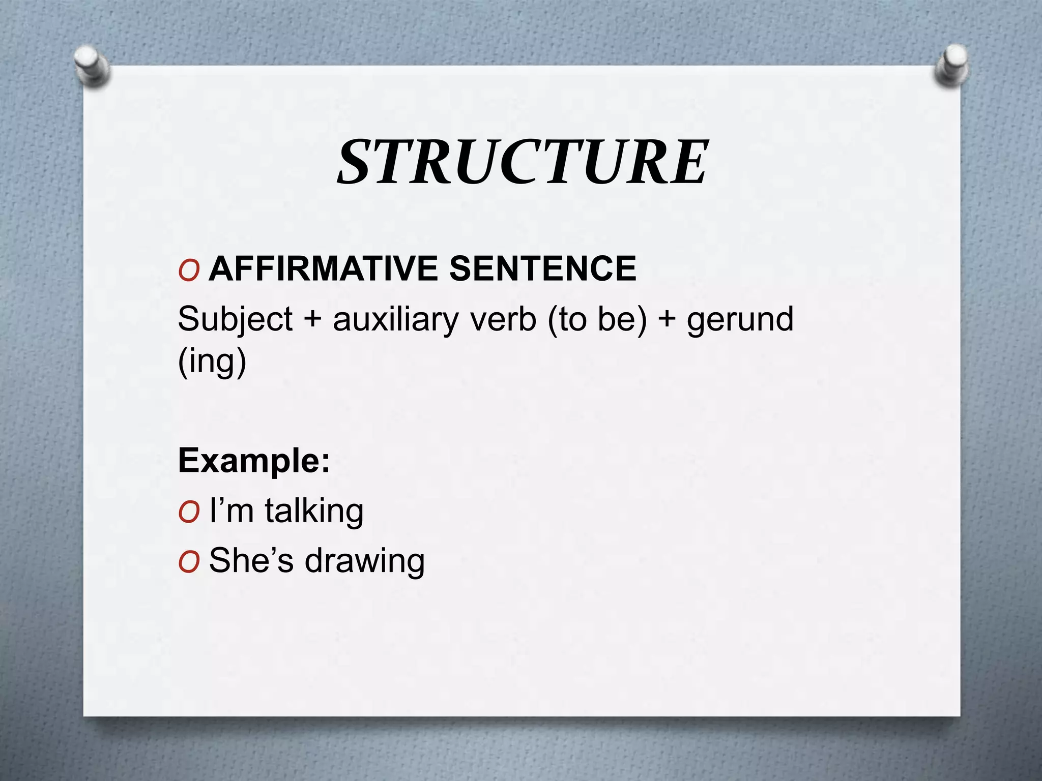 Present continous | PPTX