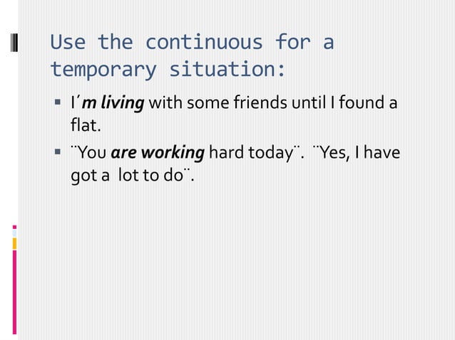 Present continuous vs Simple present | PPT