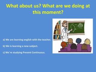 Present continuous | PPTX