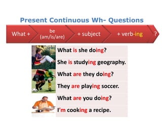 Present continuous | PPT