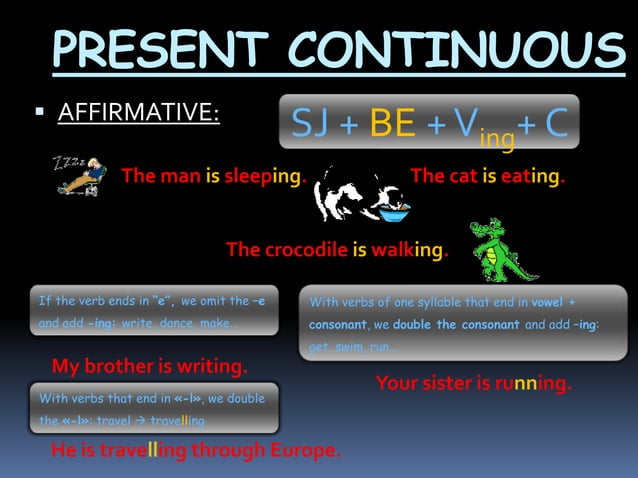 Present continuous | PPTX