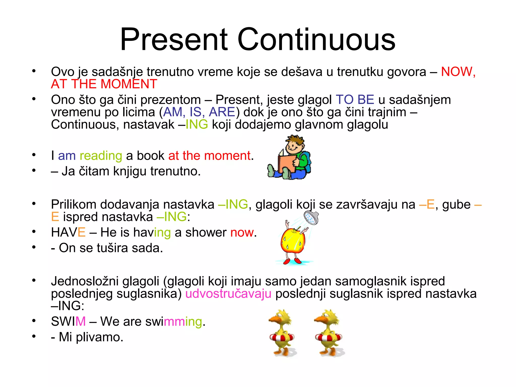 Present continuous | PPT