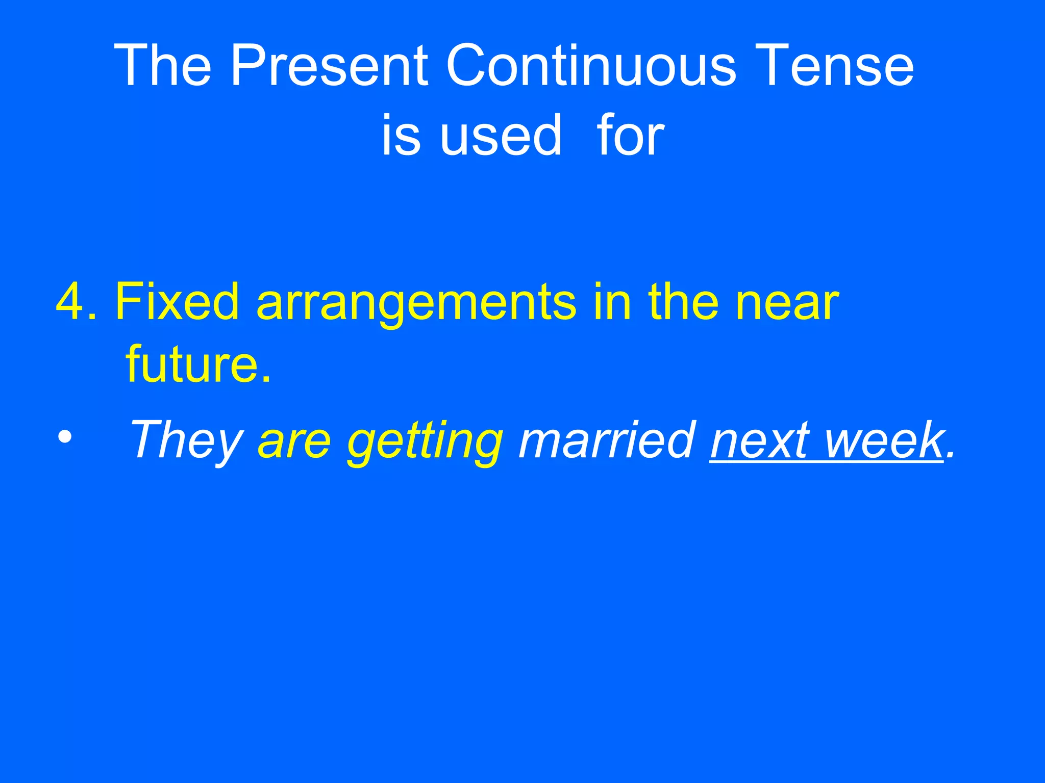 Present continuous | PPT